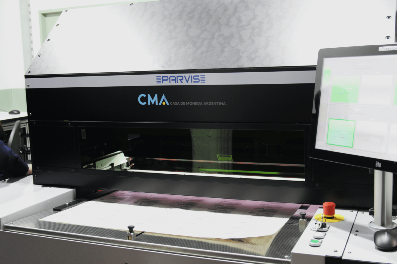 New production phase at CMA: PARVIS System – Casa de Moneda